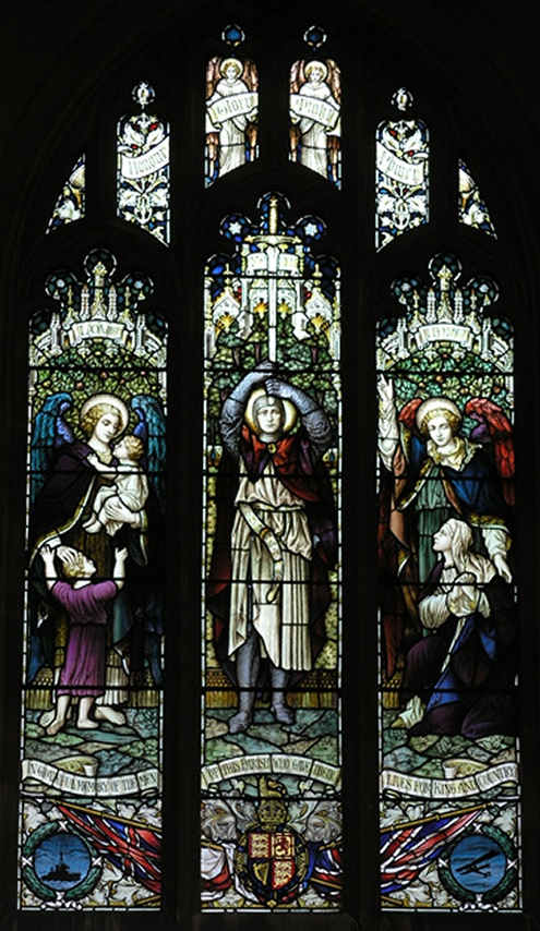 Lest we Forget: Stained Glass Memorial Windows of the Great War
